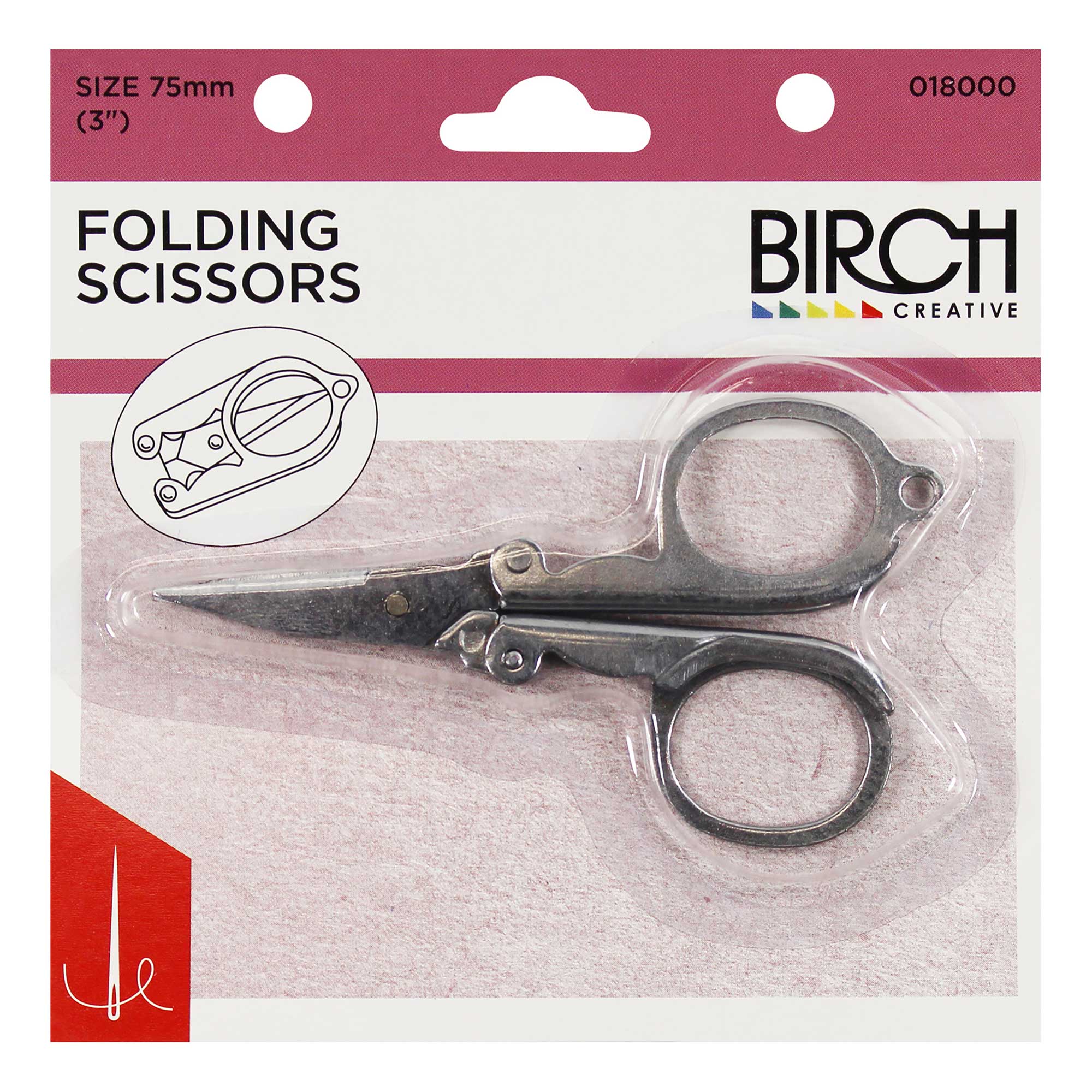 SCISSOR FOLDING 75MM » Birch Wholesale