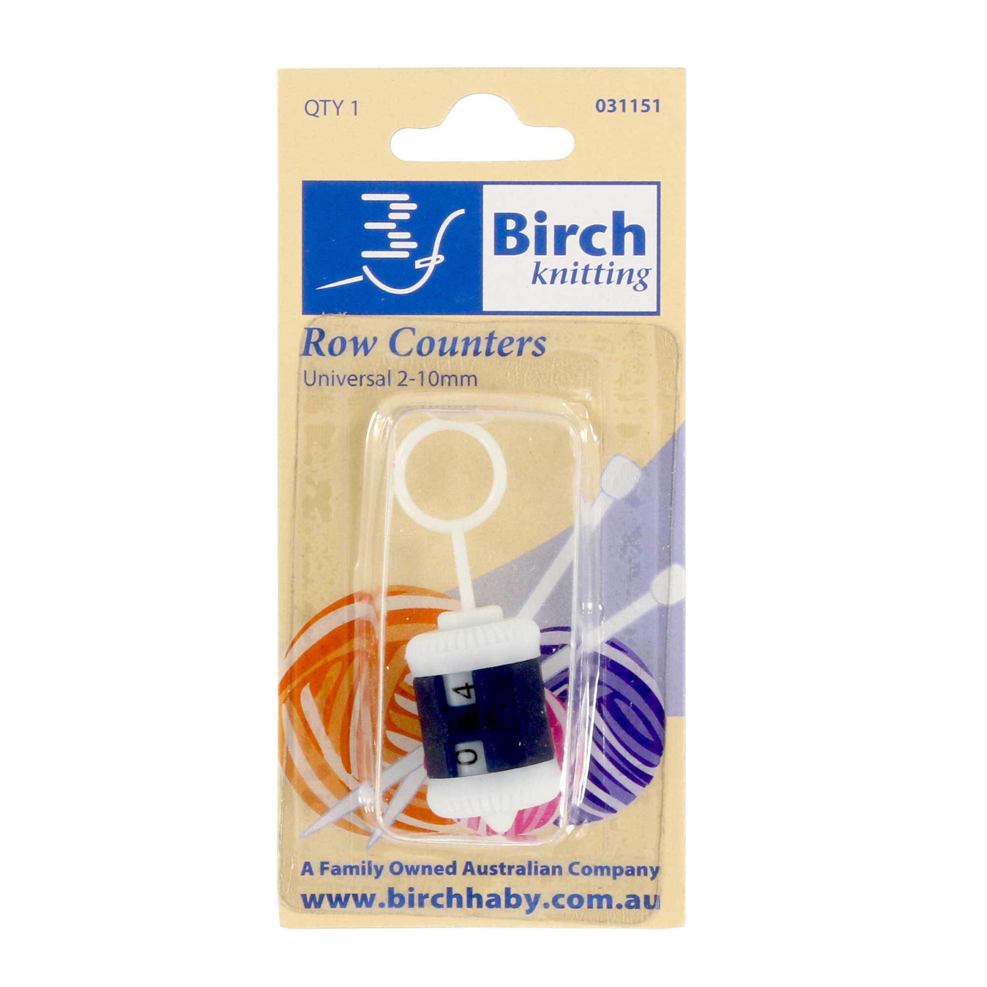 ROW COUNTER ON CARD UNIVERSAL » Birch Wholesale
