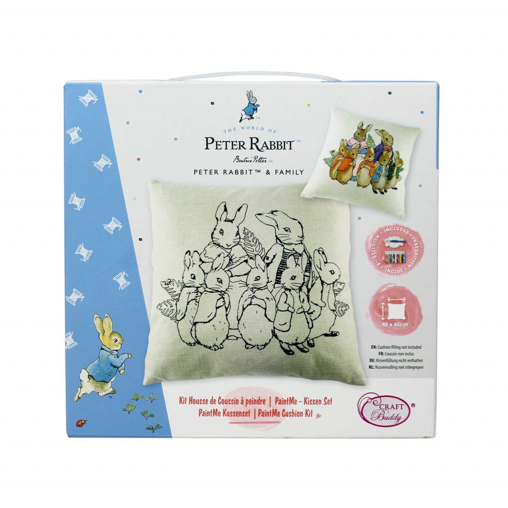 CRAFT BUDDY PETER RABBIT CRYST ART PAINT ME! CUSH » Birch Wholesale