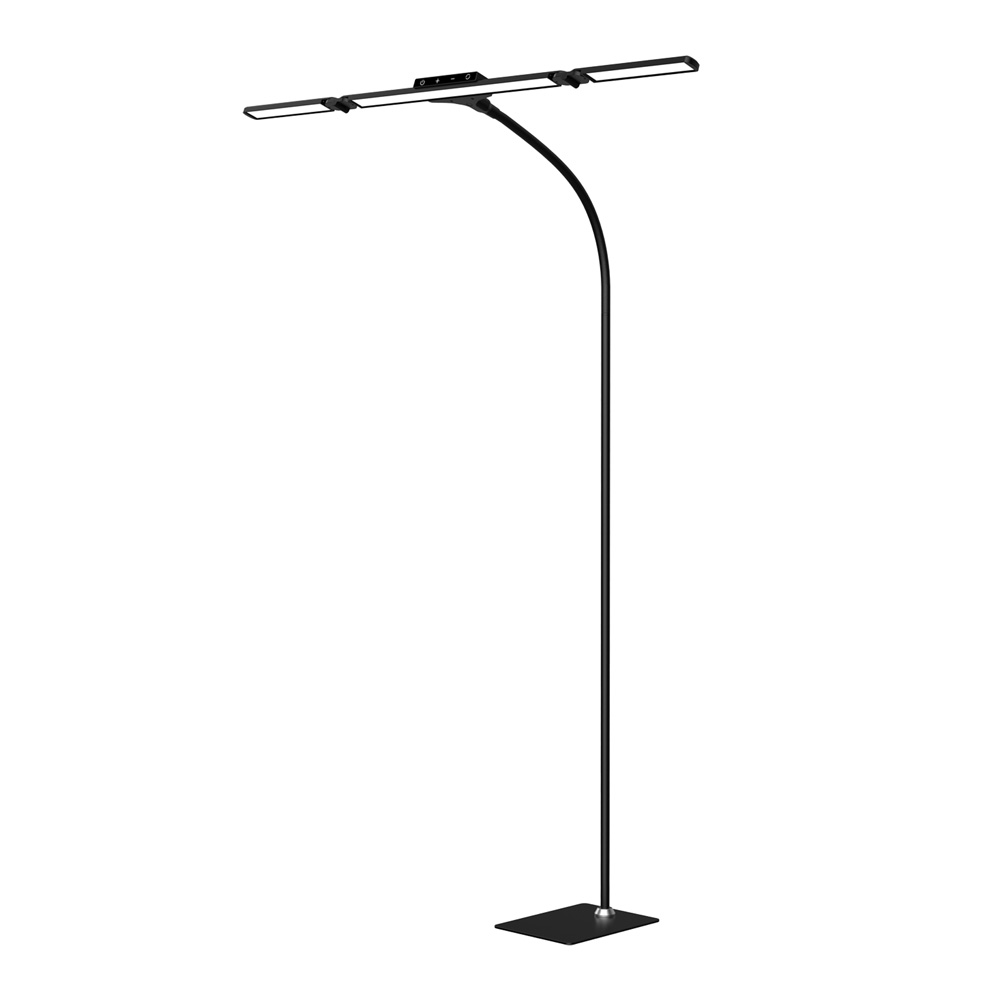 TRIUMPH LED TRI-LUX FLOOR, 1500LMS LAMP BLACK » Birch Wholesale